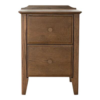 北欧简约全实木床头柜红橡木家具