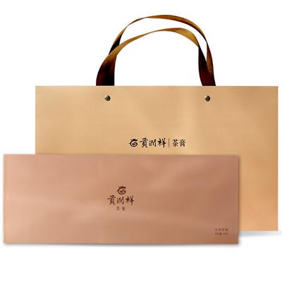 白茶茶膏茶叶精华商务礼盒贡润祥