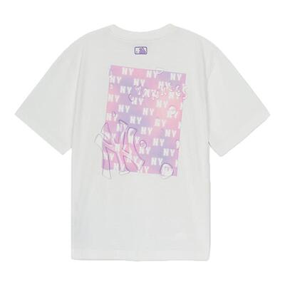 MLB短袖欧若老花吸睛速干儿童T恤