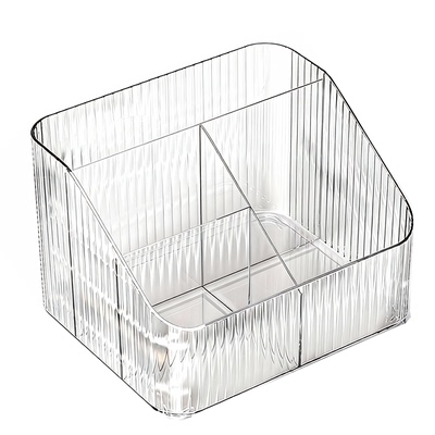 透明高级感桌面化妆品首饰收纳盒