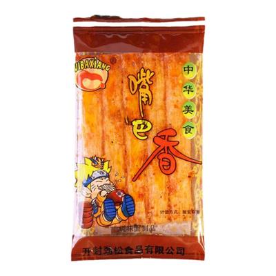嘴巴香辣条亲嘴片辣片麻辣零食
