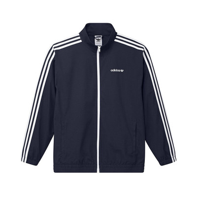 adidas阿迪达斯情侣款梭织夹克外套运动休闲宽松立领IY1631