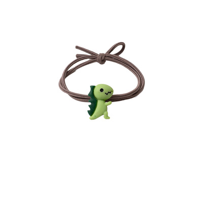 扎头发小恐龙ins少女风橡皮筋