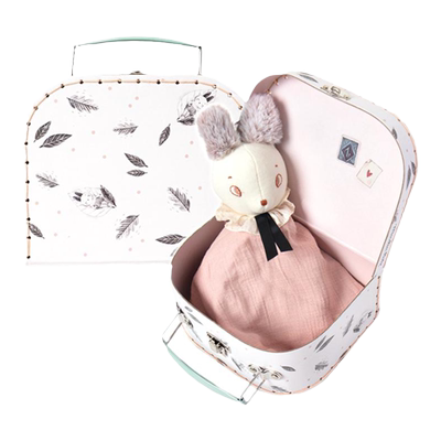 法国moulinroty婴儿玩偶安抚巾