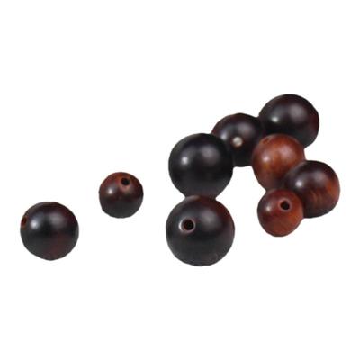 陵固思小叶紫檀散珠呢料高密圆珠