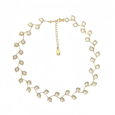 麦穗珍珠｜法式经典珍珠蔓藤套饰