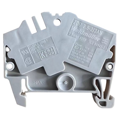 一进两出接线端子魏德米勒弹片式