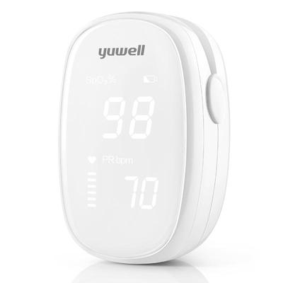 鱼跃指夹式脉搏血氧仪医用级家用插入即测无痛无创手指饱和度监测