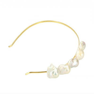 巴洛克珍珠发箍复古优雅发饰法式