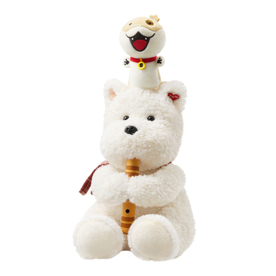 babycare西高地小狗蛇联名玩偶