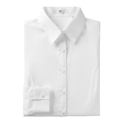 海澜之家商务长袖正装白衬衣