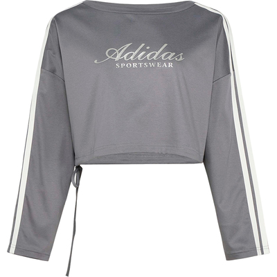 Adidas/阿迪达斯正品DCE LS TEE女士三条纹经典运动长袖T恤KX8924