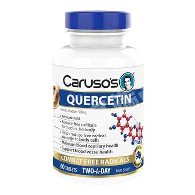 澳洲直邮Carusos卡卢梭槲皮素Quercetin自由基成人60片