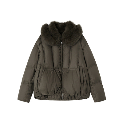 indicia标记90鸭绒加厚羽绒服