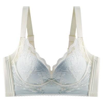 爱戴蕾丝内衣小胸聚拢防垂收副乳