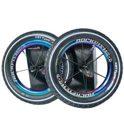 洛菲狮k02轮组炫彩12寸