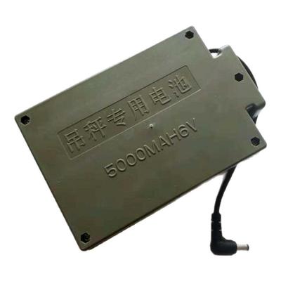 亚太电子吊秤吊磅秤电池无线电子吊称秤体电池6VD5000MAH通用圆孔