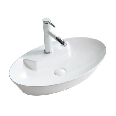 洗手盆陶瓷台上盆椭圆形洗脸盆卫生间洗漱台盆白色洗面盘水池水盆