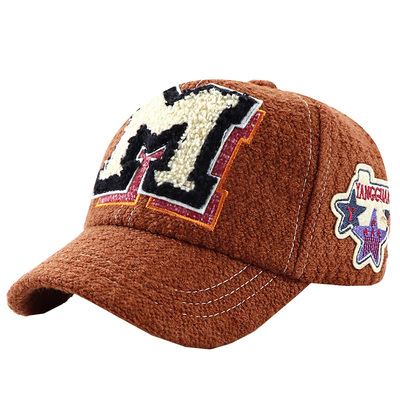 冬季加厚保暖儿童棒球帽