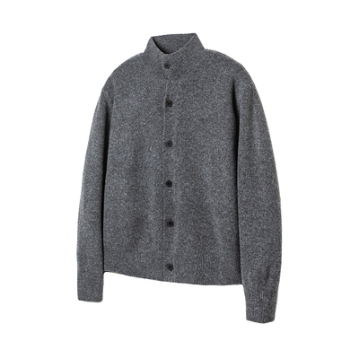 老钱风羊毛混纺cleanfit毛衣