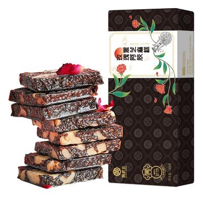 黄老五玫瑰阿胶黑芝麻糕休闲零食