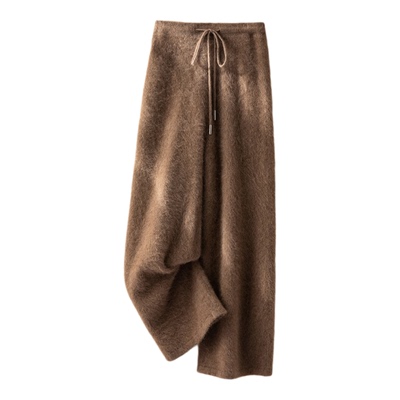 阔腿裤女高腰直筒外穿长裤