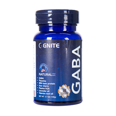 GNITE氨基丁酸舒压美国进口gaba非褪黑素睡眠软糖片