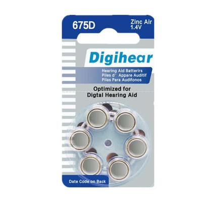 助听器电池纽扣电子Digihear