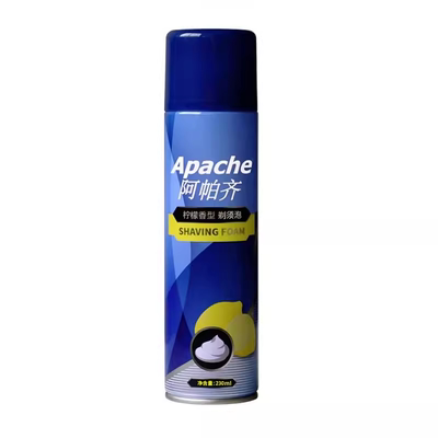 手动剃须刀泡沫APACHE软化胡须