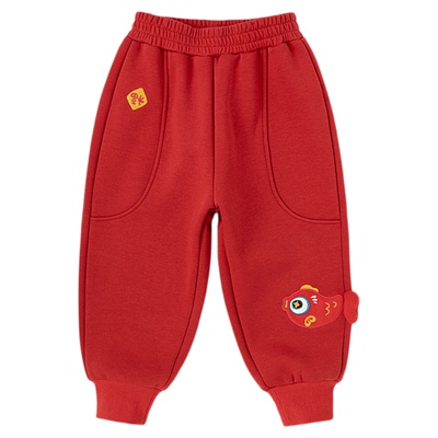 嘟嘟家儿童裤子国风女童唐装