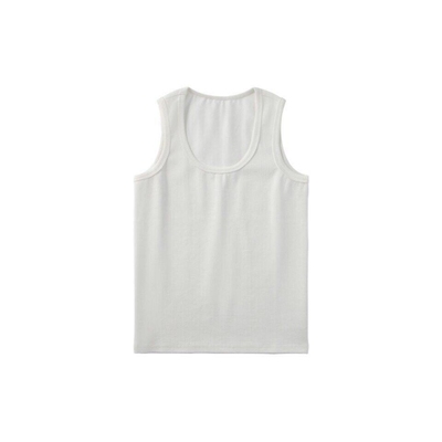 Manifold重磅棉混纺坑条螺纹背心