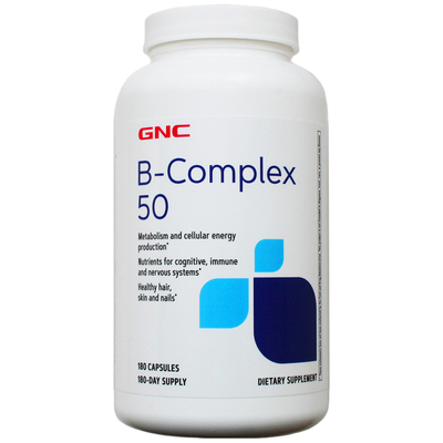 新27年B族50mg180粒胶囊美国GNC