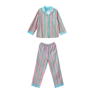 超值断码清仓春秋纯棉家居服套装