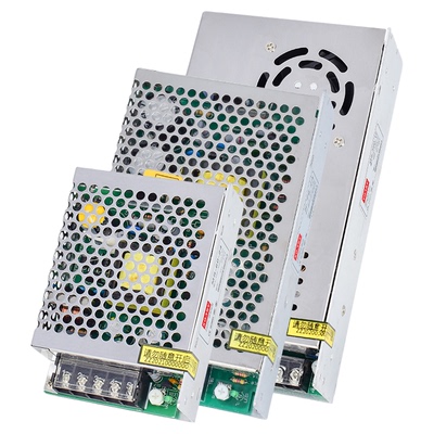 明伟220转24V开关电源DC12V监控MS-35W/60W/100W/250W/350W变压器