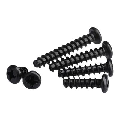 黑色PB圆头平尾自攻螺丝钉