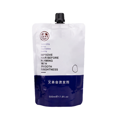 艾弟会蓝装银装烫发水