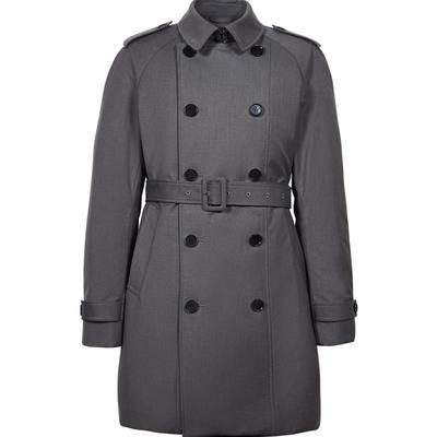 首创波司登鹅绒中长款风衣羽绒服