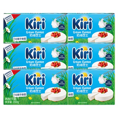 进口蛋糕奶盖烘焙200g再制干酪