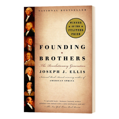 创始兄弟 Founding Brothers 英文原版儿童读物 进口英语书籍