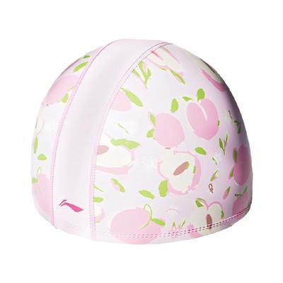 李宁新款卡通仙桃系列儿童游泳帽