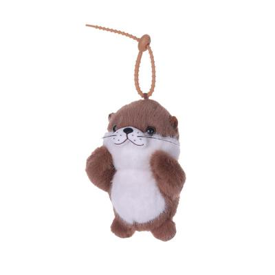 摇尾巴水獭公仔毛绒玩具獭獭玩偶