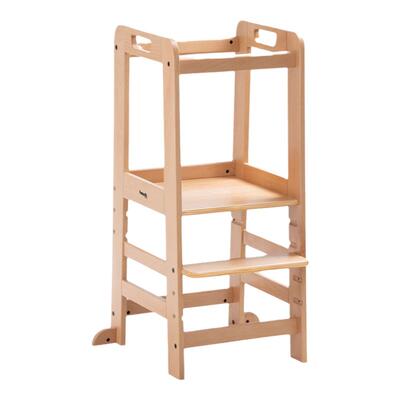 Hauck1-6岁榉木水性漆蒙氏学习塔