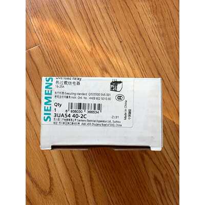 【请询价】继电器3UA54402C全新品库存1个