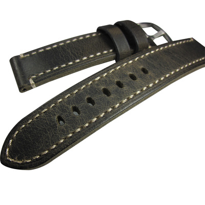 GT2厚料纯手工意大利疯马皮表带