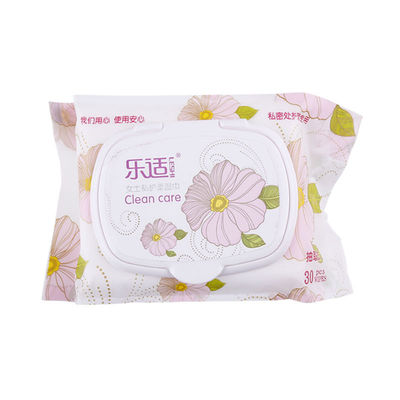 乐适洁阴私处20抽消毒湿巾
