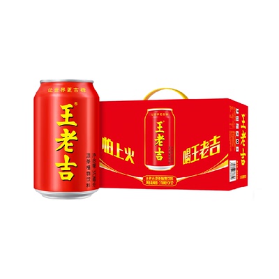 王老吉凉茶植物饮料310ml*12罐
