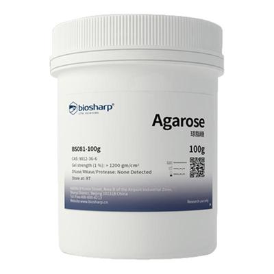 白鲨 biosharp BS081-100g BS081-500g BS081-1kg 琼脂糖 Agarose