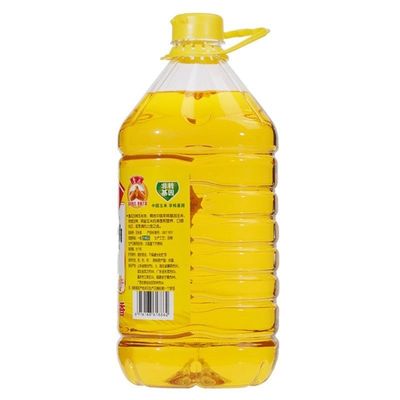 鲁花压榨玉米油5L*3桶非转基因食用油现货速发家庭装正品桶装物理