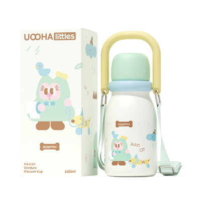 UOOHA养森保温杯可爱高颜值水杯