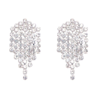 ztx耳夹满钻轻奢闪耀灵动